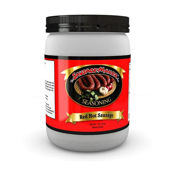 Red Hot Sausage Seasoning 1lb 14oz – The Sausage Maker