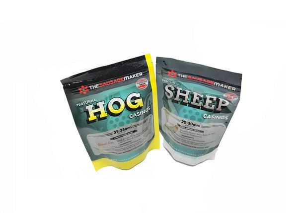 Natural Sausage Casings Variety Pack (Hog & Sheep) | The Sausage Maker ...