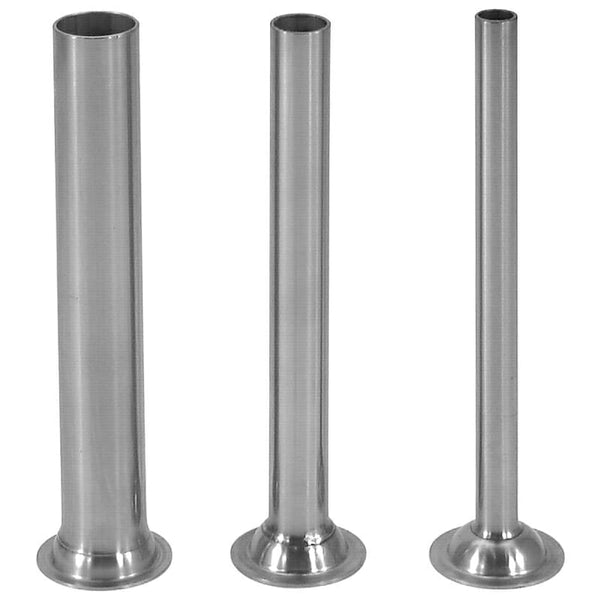 Buy Stainless Steel Stuffing Tubes for 5 lb. Stuffers, Set of 3 | The ...