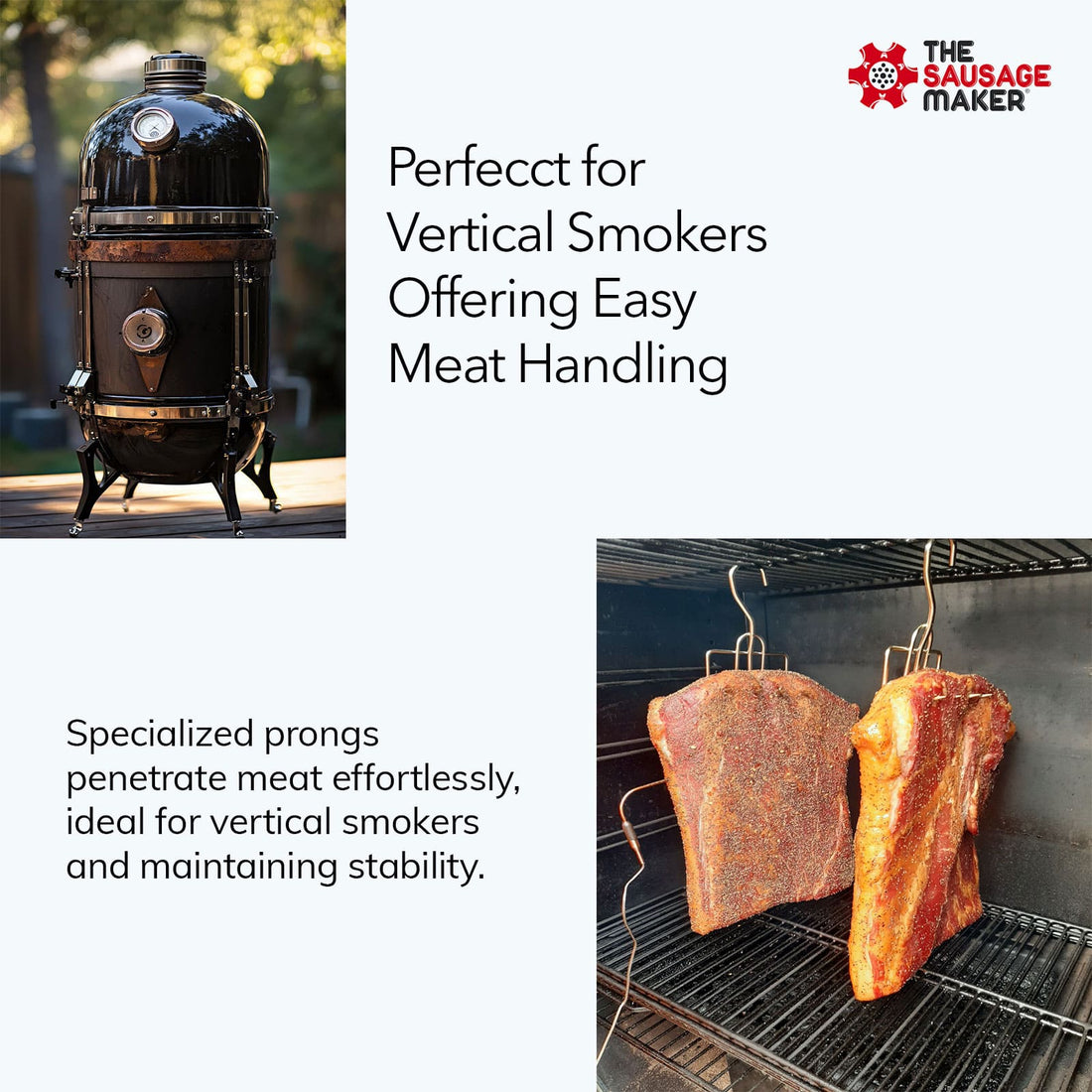 Stainless Steel Bacon Hanger | The Sausage Maker – The Sausage Maker